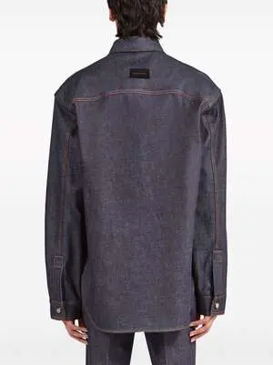 FERRAGAMO Long Sleeved Denim Shirt