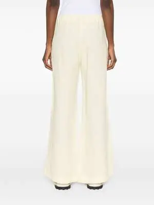 FORTE_FORTE Linen Palazzo Trousers - Yellow
