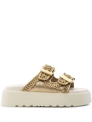 Casadei Birky Ale Platform Slides
