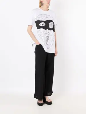 AMIR SLAMA Graphic Print T-shirt