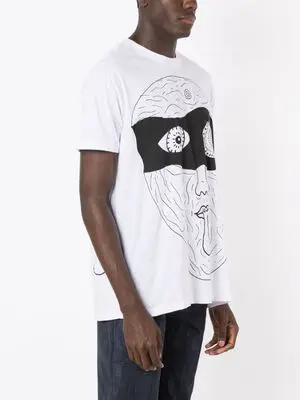 AMIR SLAMA Graphic Print T-shirt