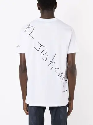 AMIR SLAMA Graphic Print T-shirt