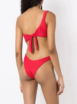 AMIR SLAMA Cut-out One-shoulder Swimsuit
