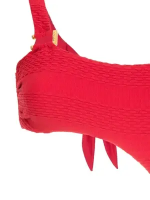 AMIR SLAMA Cut-out One-shoulder Swimsuit