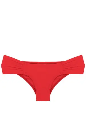 AMIR SLAMA Gathered Bikini Bottom - Red