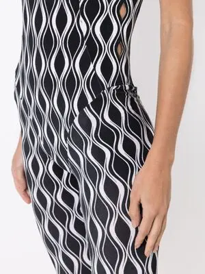 AMIR SLAMA Graphic-print Jumpsuit