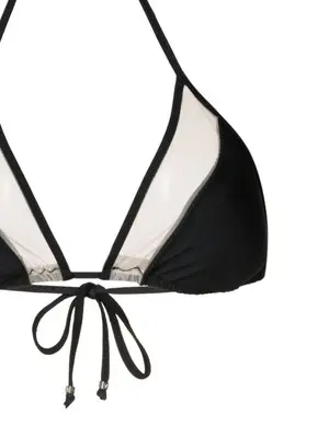 AMIR SLAMA Sheer-panels Triangle Bikini
