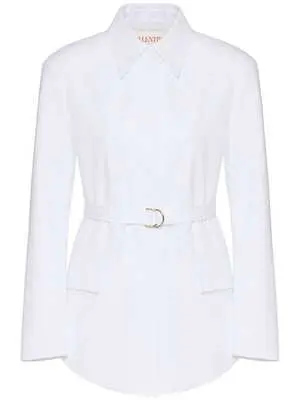 Valentino Garavani Compact Poplin Pea Coat
