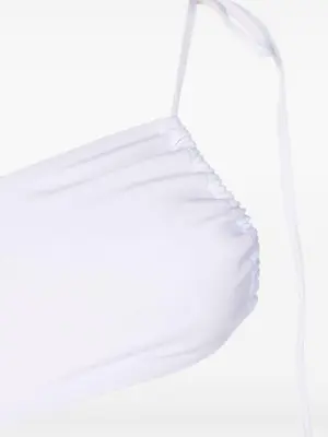 AMIR SLAMA Cut-out One-shoulder Swimsuit
