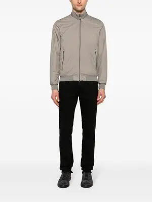 Herno Ecoage Band-collar Bomber Jacket
