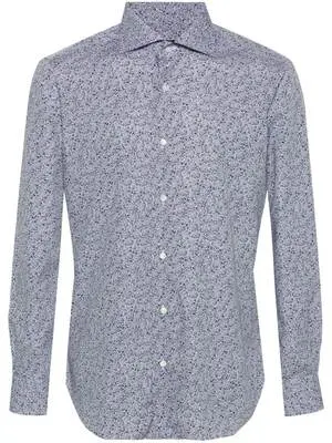 Barba Napoli Pattern Shirts For Men