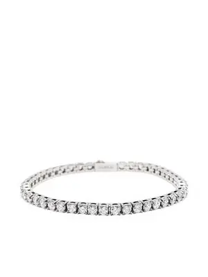 DARKAI Tennis Diamond-encrusted Bracelet - Silver