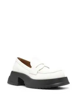 Marni Two-tone Leather Loafers