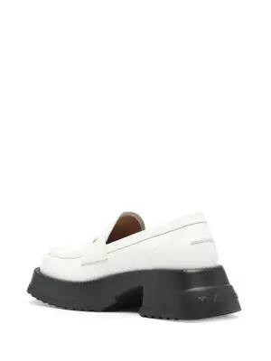 Marni Two-tone Leather Loafers