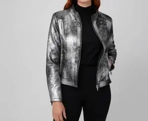 COCO Y CLUB Black Jacket - Silver