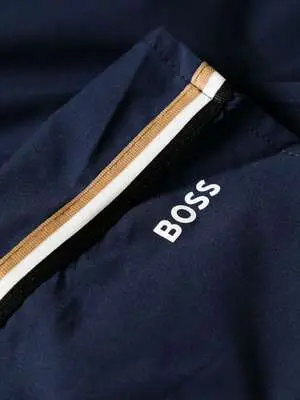 BOSS Logo-print Swim Shorts