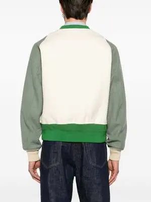 Visvim Logo-patch Felted Varsity Jacket