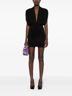 Philosophy Di Lorenzo Serafini V-neck Ruched Dress