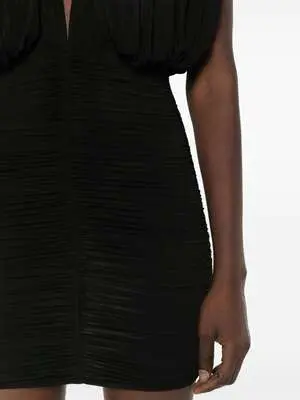 Philosophy Di Lorenzo Serafini V-neck Ruched Dress