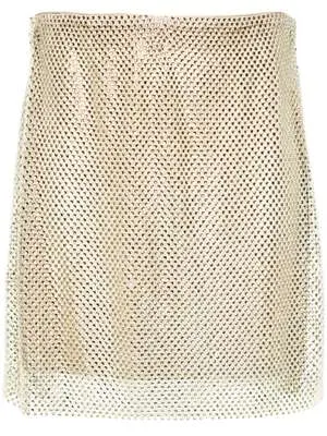PHILOSOPHY DI LORENZO SERAFINI Philosophy Di Lorenzo Serafini Crystal-Embellished Mini Skirt