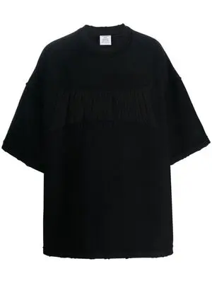 Vetements Oversized Cotton Blend Appliqué Sweatshirt