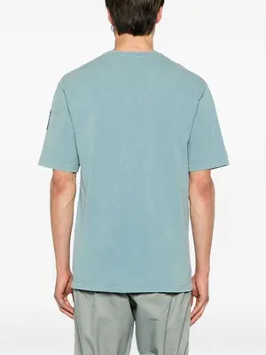 A-COLD-WALL* Overdye Logo-print T-shirt - Blue
