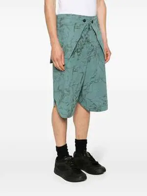 A-COLD-WALL* Abstract-print Cargo Shorts