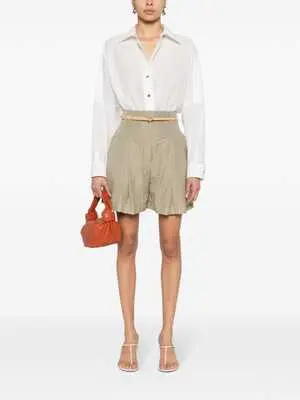 Philosophy Di Lorenzo Serafini Drop-shoulder Crepe Shirt