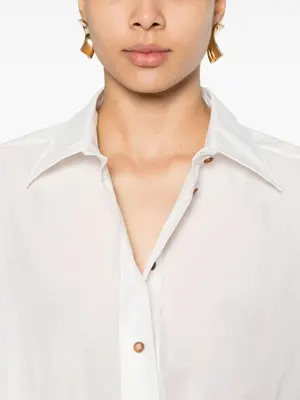 Philosophy Di Lorenzo Serafini Drop-shoulder Crepe Shirt