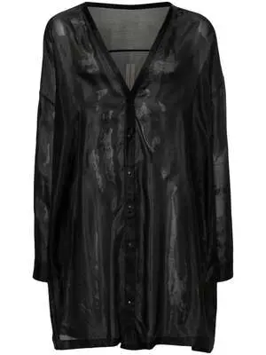 Rick Owens Lido Larry Silk Shirt