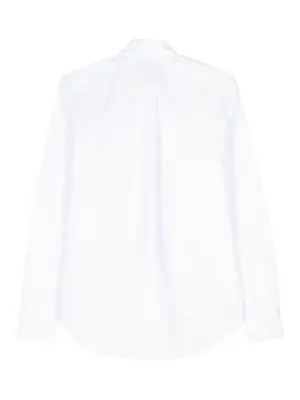 Maison Kitsuné Fox Head-embroidered Shirt