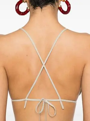Philosophy Di Lorenzo Serafini Triangle-cup Top - Grey