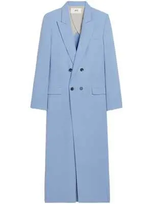 Ami Double-breasted Blazer Maxi Dress