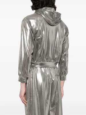 DOUBLET Foiled Hoodie - Silver