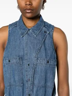 MARANT ETOILE Ines Denim Mini Dress