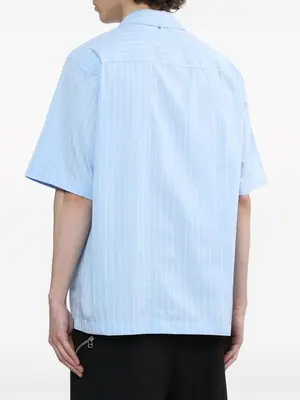 OAMC Striped Slogan-print Shirt