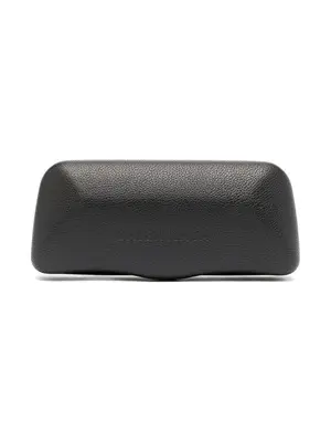 Balenciaga Logo-print Cat-eye Sunglasses - Black