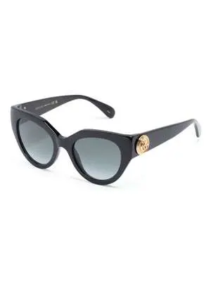 Gucci Logo-plaque Cat-eye Sunglasses