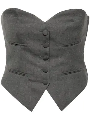 Moschino Strapless Vest