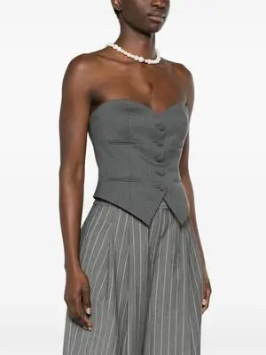 Moschino Strapless Vest
