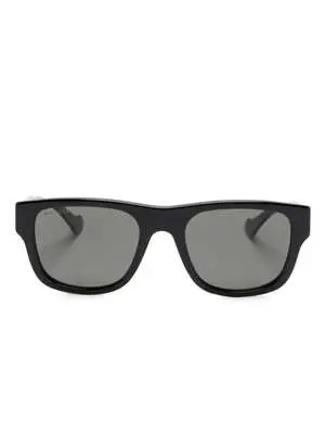 Gucci Square-frame Sunglasses - Black