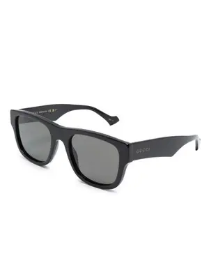 Gucci Square-frame Sunglasses - Black