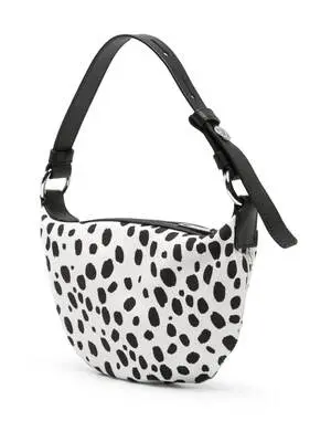 Moschino Spot-print Cotton Shoulder Bag