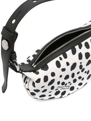 Moschino Spot-print Cotton Shoulder Bag