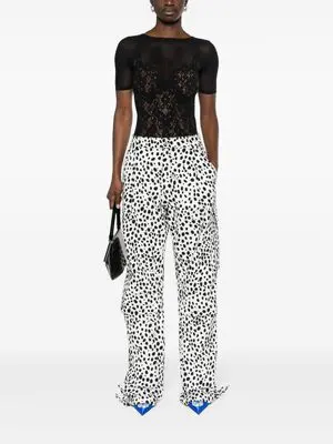 Moschino Spot-print Cargo Trousers