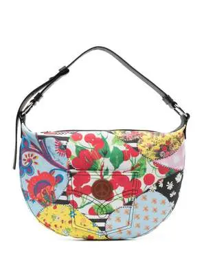 Moschino Patchwork Shoulder Bags
