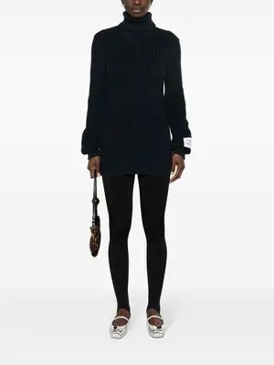 Moschino Classic Turtleneck Cotton Jumper