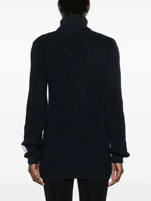 Moschino Classic Turtleneck Cotton Jumper