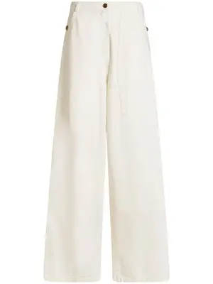 Etro Jacquard Wide-leg Jeans