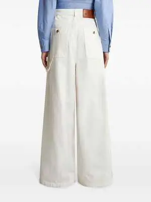 Etro Jacquard Wide-leg Jeans
